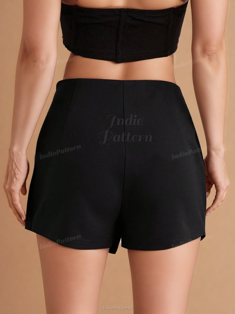 Skort Sewing Pattern | Skirt Pattern | Skort Pattern | Shorts Pattern ...